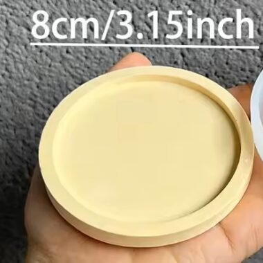 2Pcs Mini Pot Tray Concrete – Handmade Decorative Trays