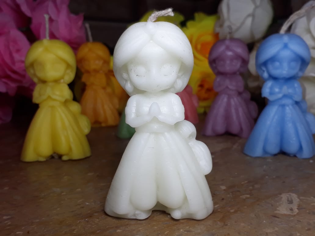 Princess Jasmine Doll Candle – Handcrafted Luxury Scented Decor