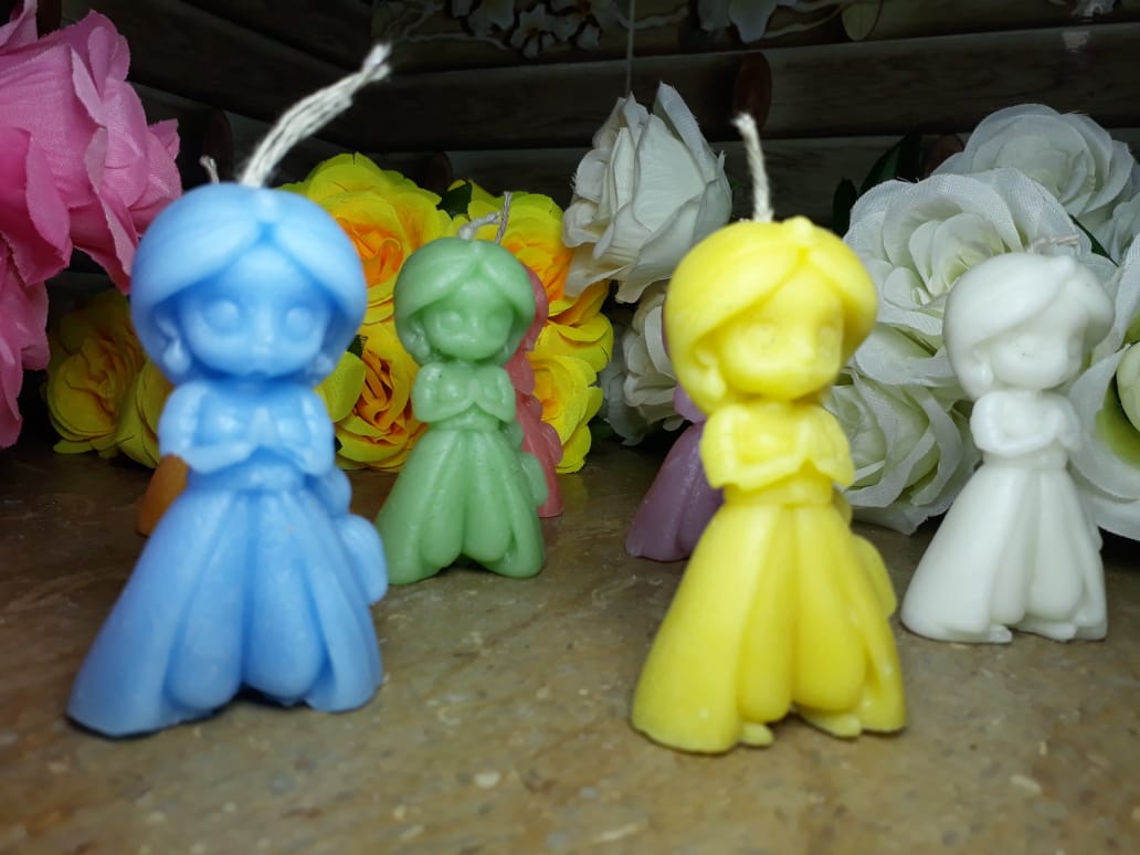 Princess Jasmine Doll Candle – Handcrafted Luxury Scented Decor