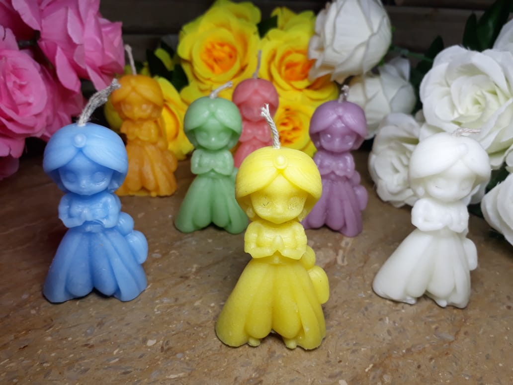 Princess Jasmine Doll Candle – Handcrafted Luxury Scented Decor